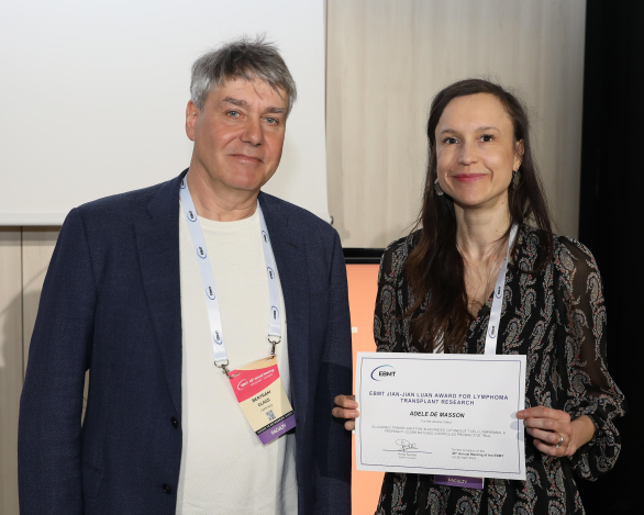 EBMT 2023 Annual Meeting - Jian-Jian Luan Award interview: Adèle de Masson | EBMT